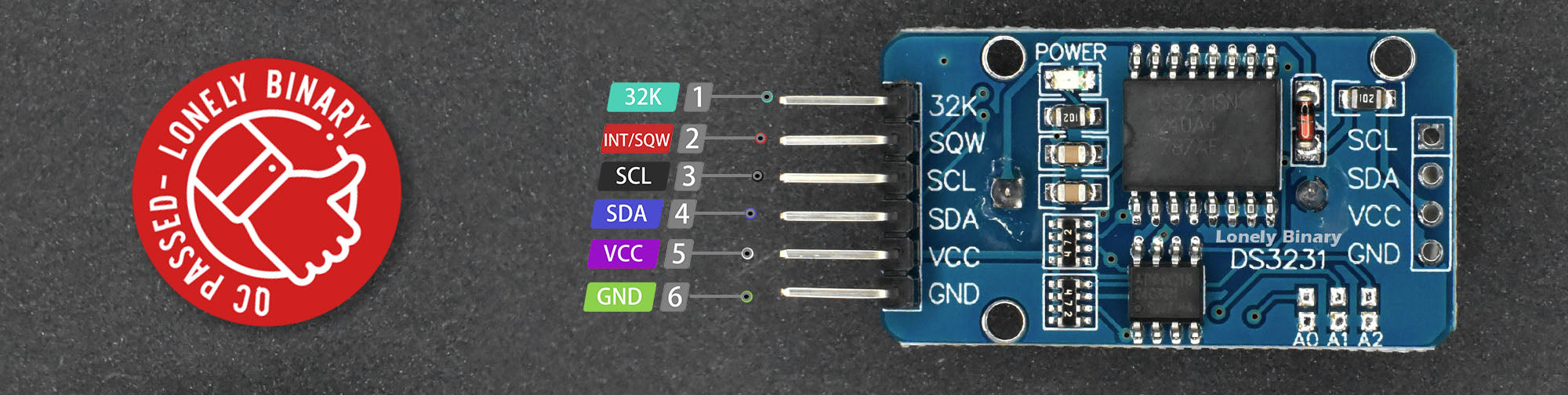 Ds3231 Real Time Clock Tutorial With Arduino Uno R3 Lonely Binary